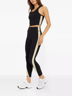 The Upside Arcadia Sophie Striped Racerback Crop Top