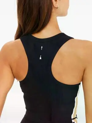 The Upside Arcadia Sophie Striped Racerback Crop Top