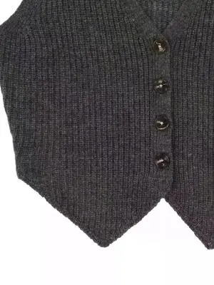 THE GARMENT V-neck Ribbed Vest