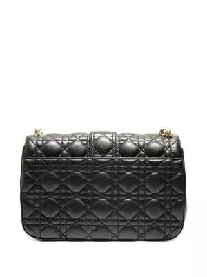 Dior Canage Flap Shoulder Bag - Black