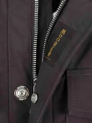 MOORER Buttoned Pocket Jacket - Brown