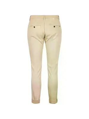 DONDUP Cuffed-hem Trousers - Neutrals