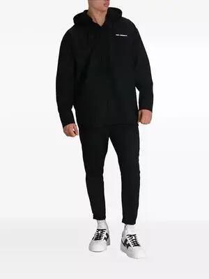 Karl Lagerfeld Logo-lettering Hooded Jacket