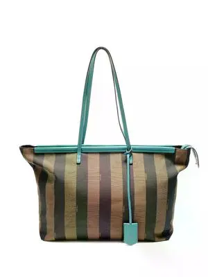 Fendi 1990-2000 Pecan Tote Bag