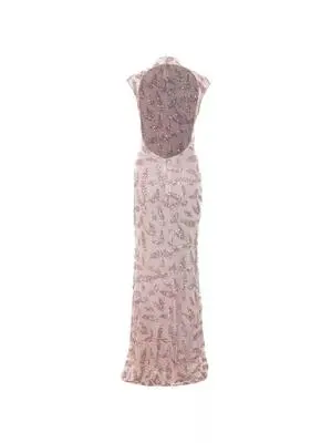 ANIYE BY Uma Embroidered Sequined Maxi Dress