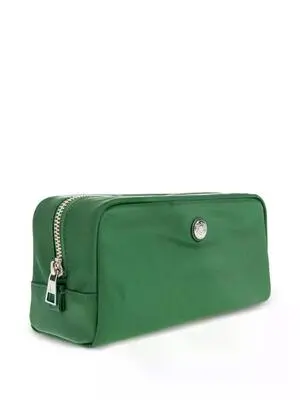 Tory Burch Zip Embellishment Makeup Bag - Green