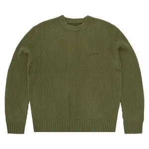 CORTEIZ Crochet Applique Knit Crew