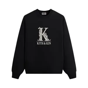 Kith Filigree Nelson Crewneck - Black