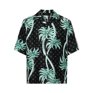 Amiri Twisted Palms Bowling Shirt