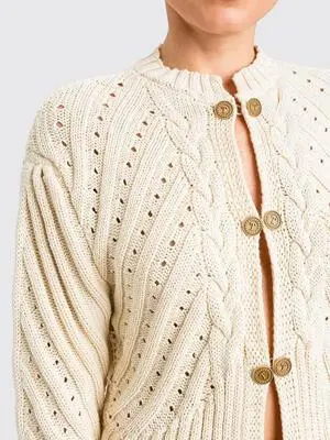 TWINSET Cotton Knit Cardigan