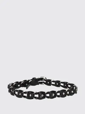 Isabel Marant Étoile Bali Braided Leather Belt With Studs - Black 1