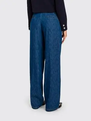 TWINSET Wide-leg Cotton Jeans