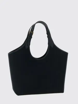 Versace La Medusa Cotton Canvas Tote Bag - Black