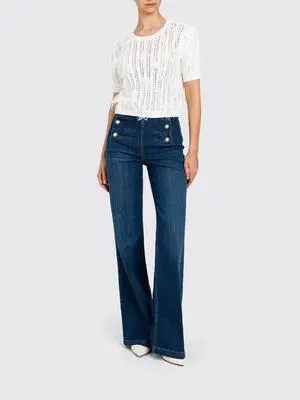 TWINSET Wide-leg Stretch Jeans