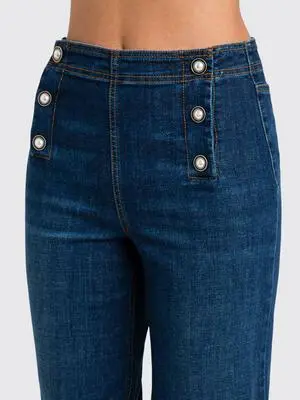 TWINSET Wide-leg Stretch Jeans