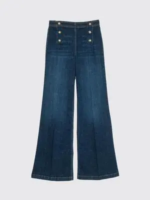 TWINSET Wide-leg Stretch Jeans