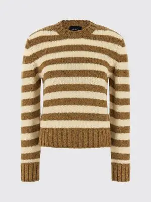 A.p.c. Striped Crew Neck Sweater