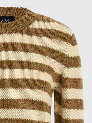 A.p.c. Striped Crew Neck Sweater