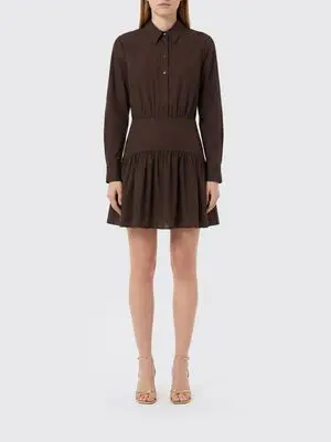 Staud Long-sleeve Shirtdress - Brown
