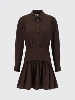 Staud Long-sleeve Shirtdress - Brown