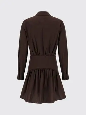 Staud Long-sleeve Shirtdress - Brown