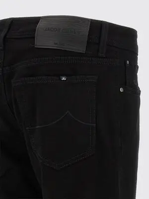 Jacob Cohen Straight Stretch Denim Jeans - Black