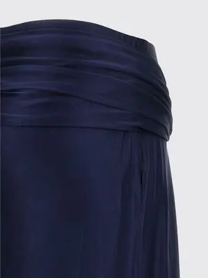 Rabanne Asymmetrical Jersey Midi Skirt
