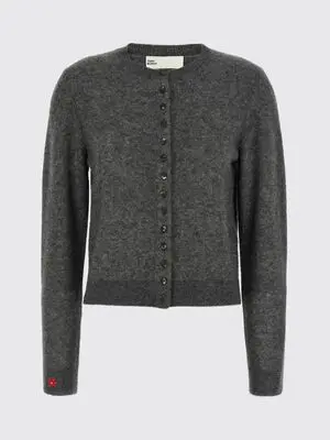 Tory Burch Silk And Cashmere Cardigan - Grey
