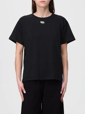 DIESEL® Embroidered Logo T-shirt - Black