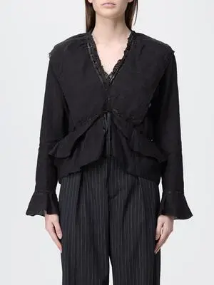 Isabel Marant Étoile Ruffled Lace-trimmed Blouse
