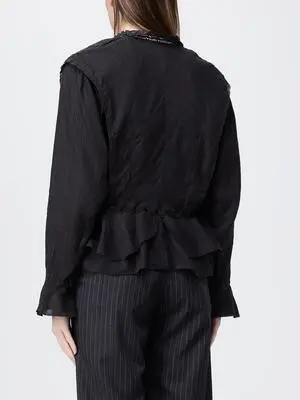 Isabel Marant Étoile Ruffled Lace-trimmed Blouse