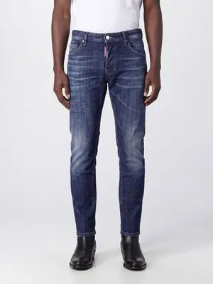 Dsquared2 Skater Skinny Fit Stretch Denim Jeans - Blue
