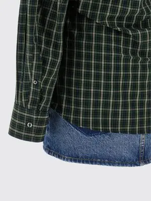 Alexander Wang Cotton And Denim Chemisier Dress