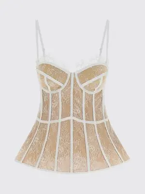 Giuseppe Di Morabito Lace Corset Top