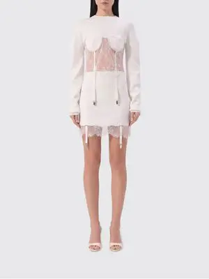 Giuseppe Di Morabito Lace Bustier Top - White