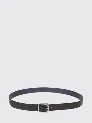 Valentino Garavani Leather Belt - Navy