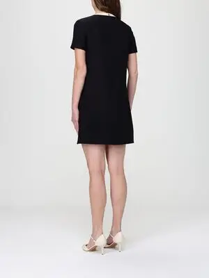 Valentino Garavani Short Sleeve Collared Dress