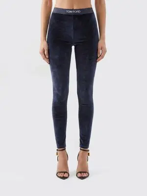 TOM FORD Velvet Leggings - Black