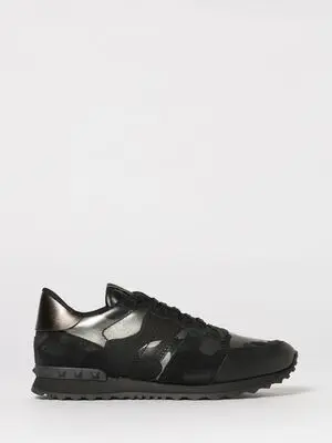 Valentino Garavani Camouflage Sneakers - Black
