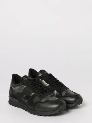 Valentino Garavani Camouflage Sneakers - Black