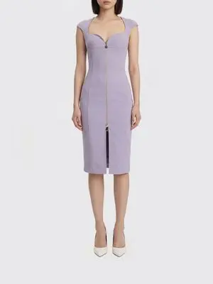 Elisabetta Franchi Midi Dress - Violet