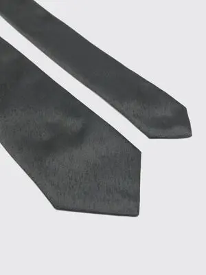 Emporio Armani Jacquard Silk Tie - Grey