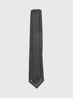 Emporio Armani Jacquard Silk Tie - Grey