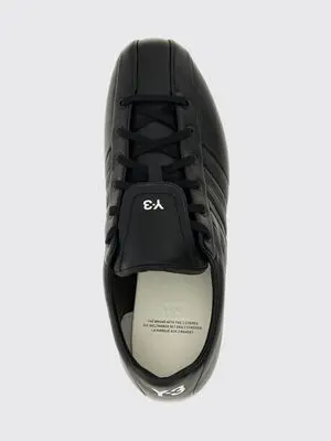 Y3 Field Leather Sneakers - Black