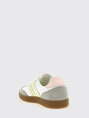 Balmain Swan Leather Sneakers