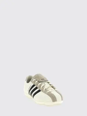 Y3 Leather Sneakers - White