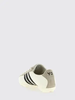 Y3 Leather Sneakers - White