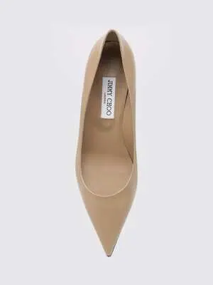 JIMMY CHOO Amelia Leather Pumps - Camel