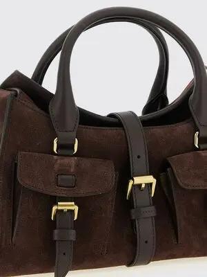 Mulberry Roxanne Suede Handbag - Brown