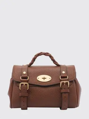 Mulberry Alexa Mini Hammered Leather Bag - Brown